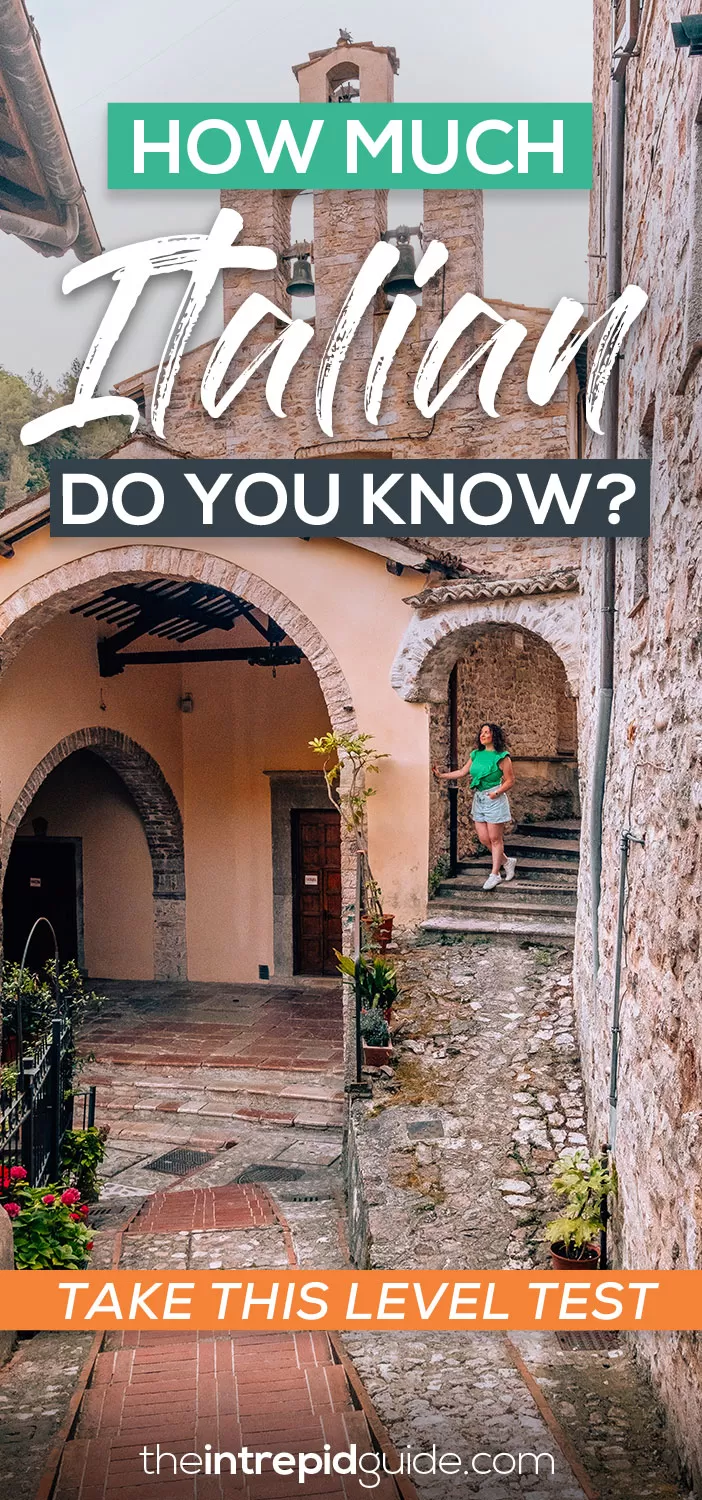 What is YOUR Italian level? Take this FREE Italian Level Test! - The ...