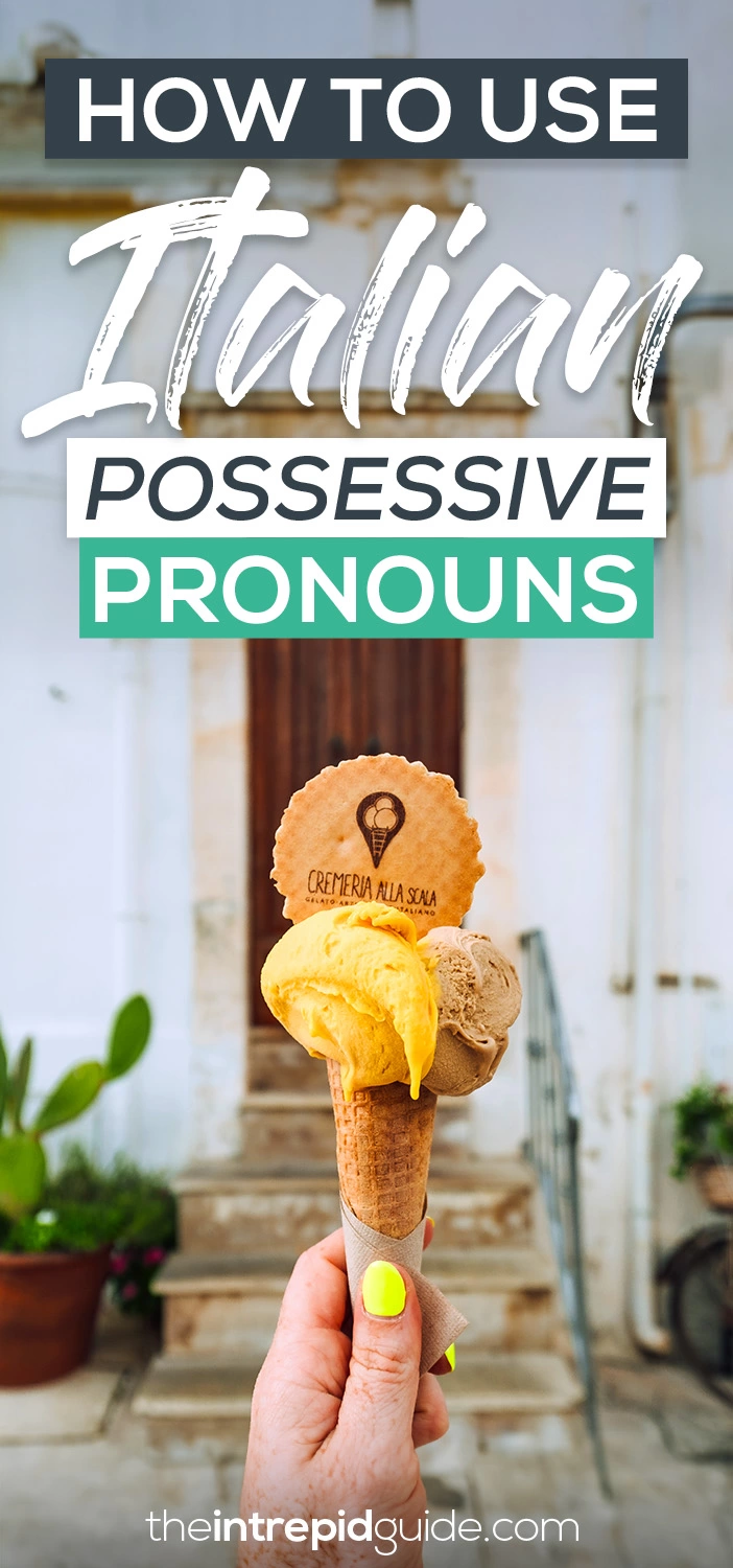 How To Use Italian Possessive Pronouns // Italian For Beginners (FREE ...