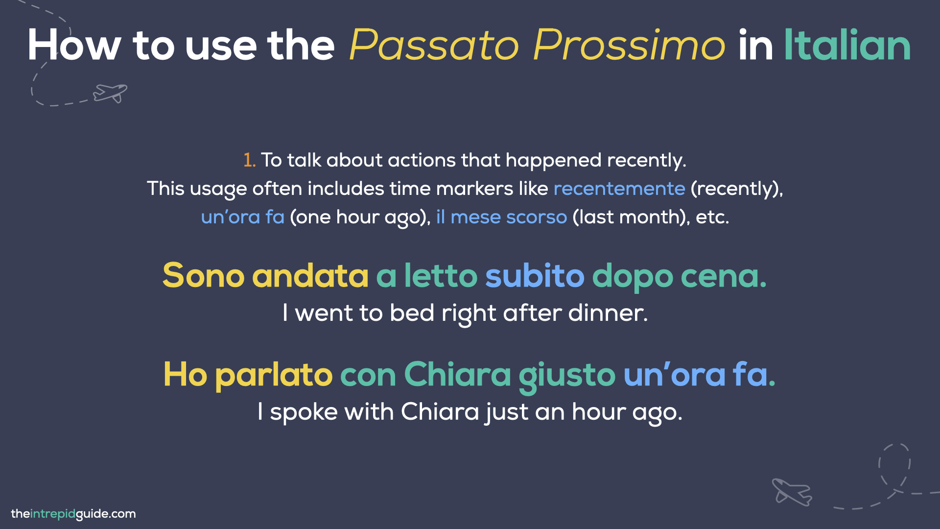 Past Tense in Italian: The Ultimate Guide to the PASSATO PROSSIMO (PDF ...